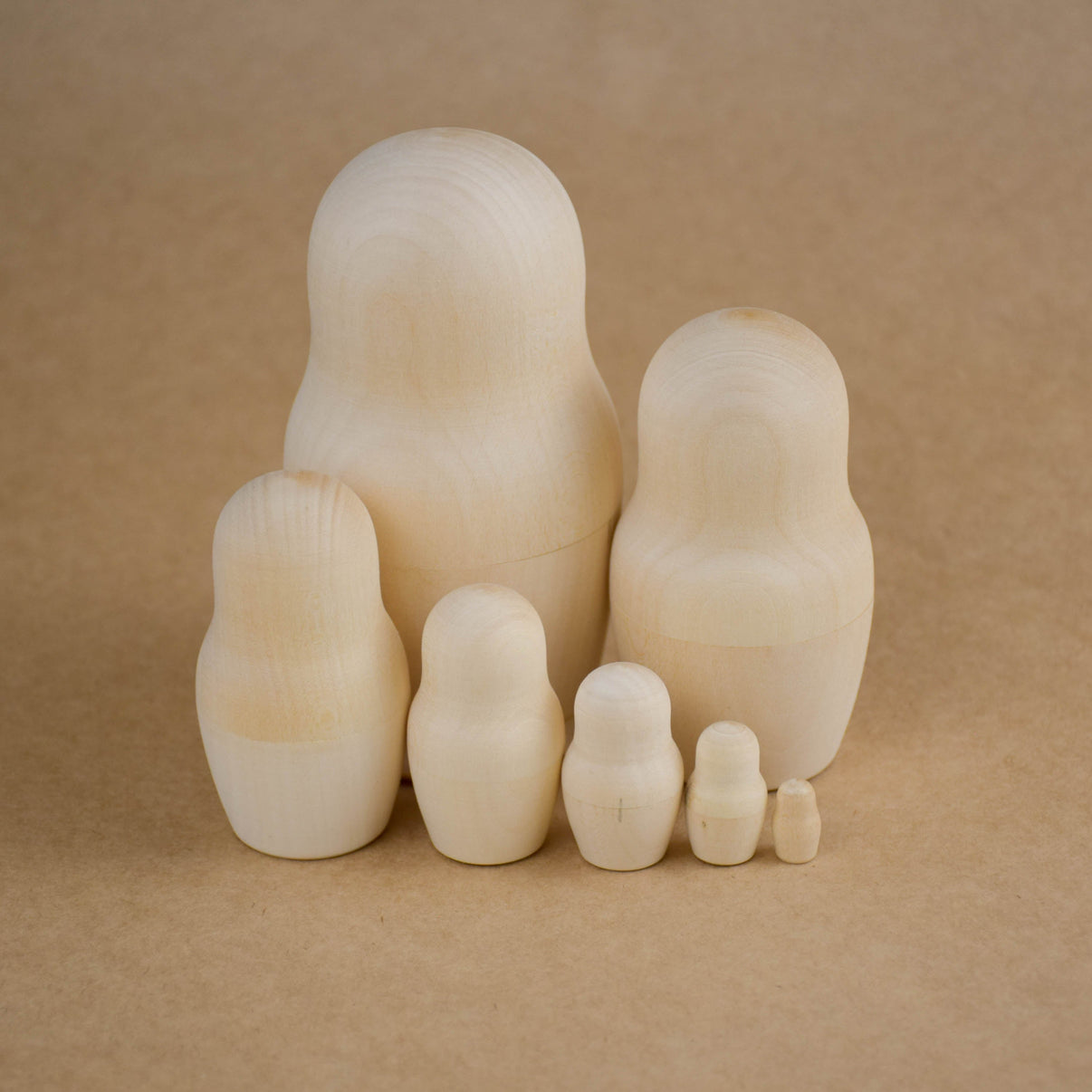 Blank Russian Nesting Dolls – Wooden Educational Toy