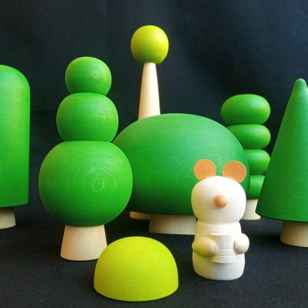 Wooden Tree Playset – Wooden Educational Toy